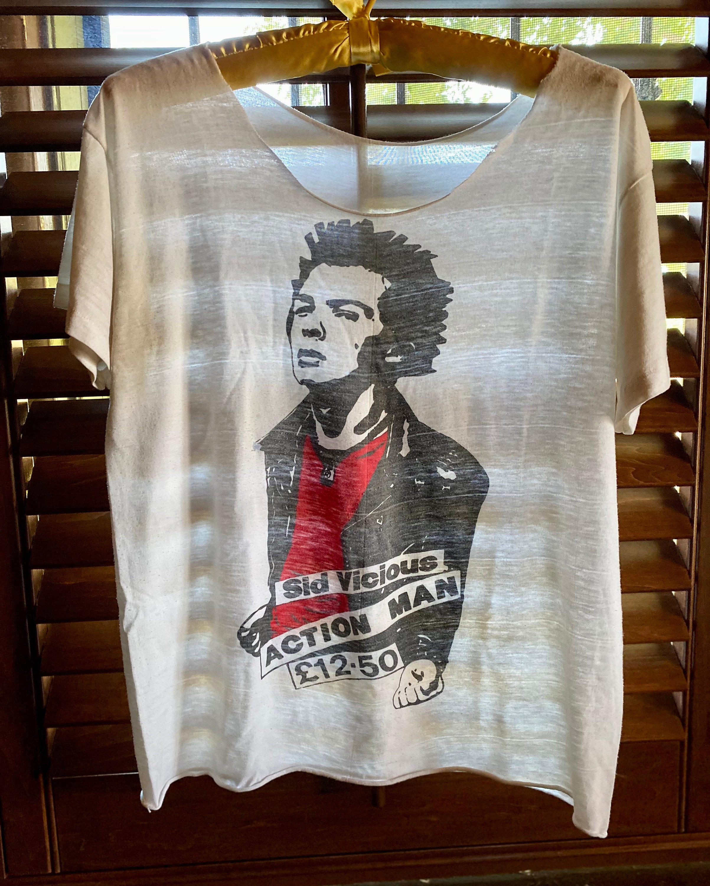 1978 Original Authentic Sid Vicious Action Man Vintage T 1978 Original Authentic Sid Vicious Action Man Vintage T