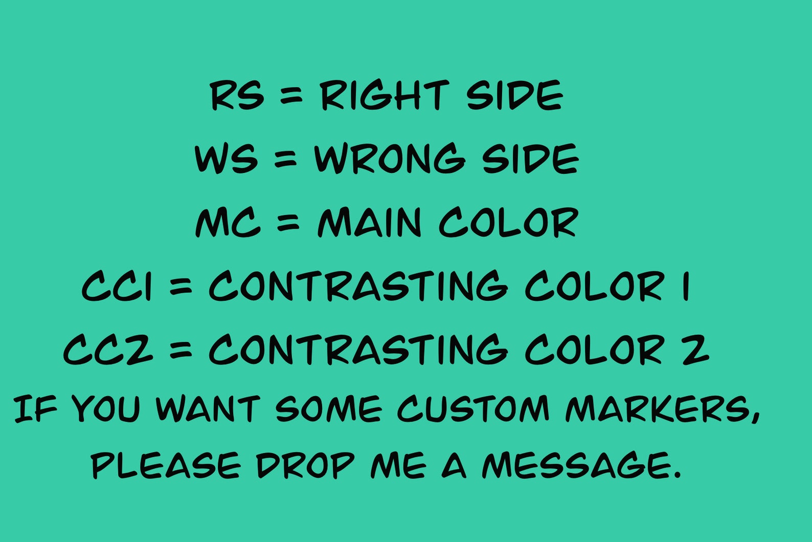 Progress Markers for Color Work - Etsy