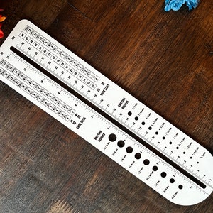 Multi-functional Sock Ruler for Knitting Essential Tool for Perfect ...