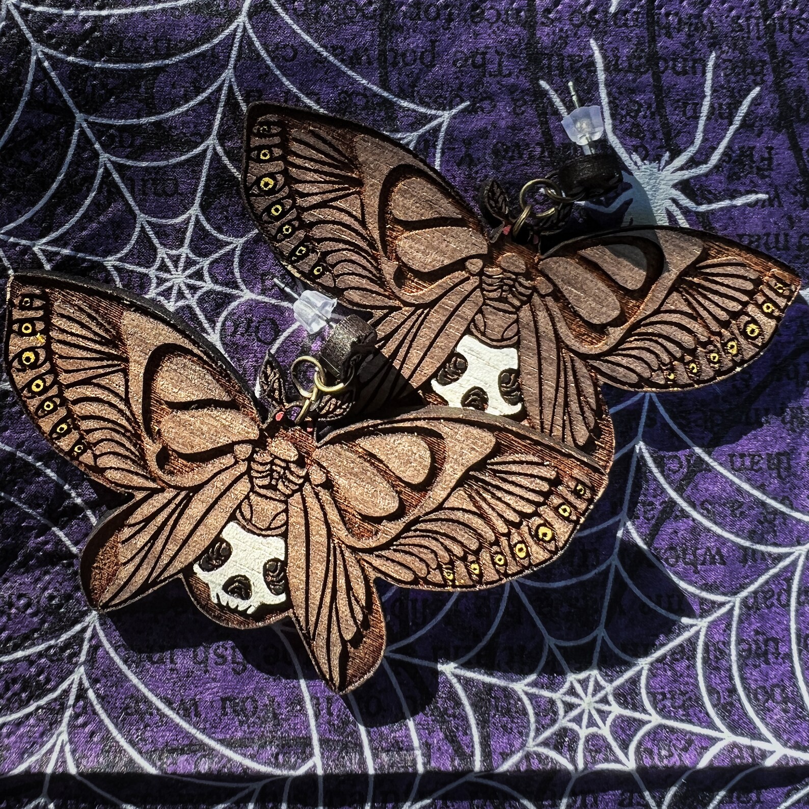 DIGITAL FILE Death Skull Moth Laser Cut SVG - Etsy