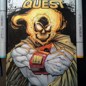 Space Ghost Rider Sketch Cover - Etsy