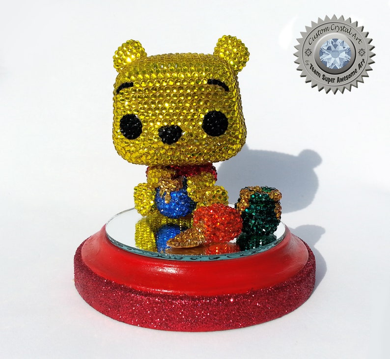 Commission Custom Crystal Funko Pop Funko Pop Covered in | Etsy