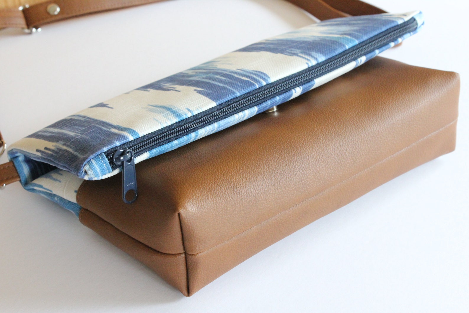 Crossbody Canvas Foldover Bag, Zippered Foldover Bag, Crossbody Canvas ...