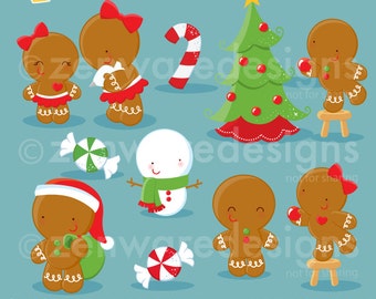 30 Gingerbread Clipart,gingerbread Cliparts,christmas Gingerbread ...