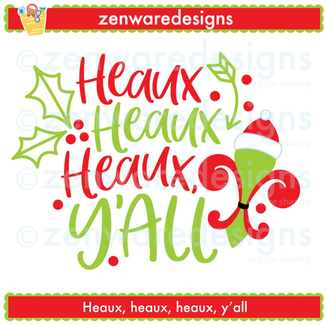 Heaux Heaux Heaux, Y'all Clipart and Cutting File - Etsy