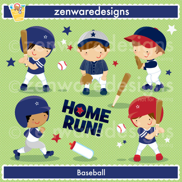 Baseball Team Clip Art
