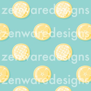 Lemonade Digital Papers - Etsy