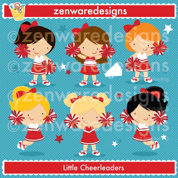 Red Cheer Clip Art
