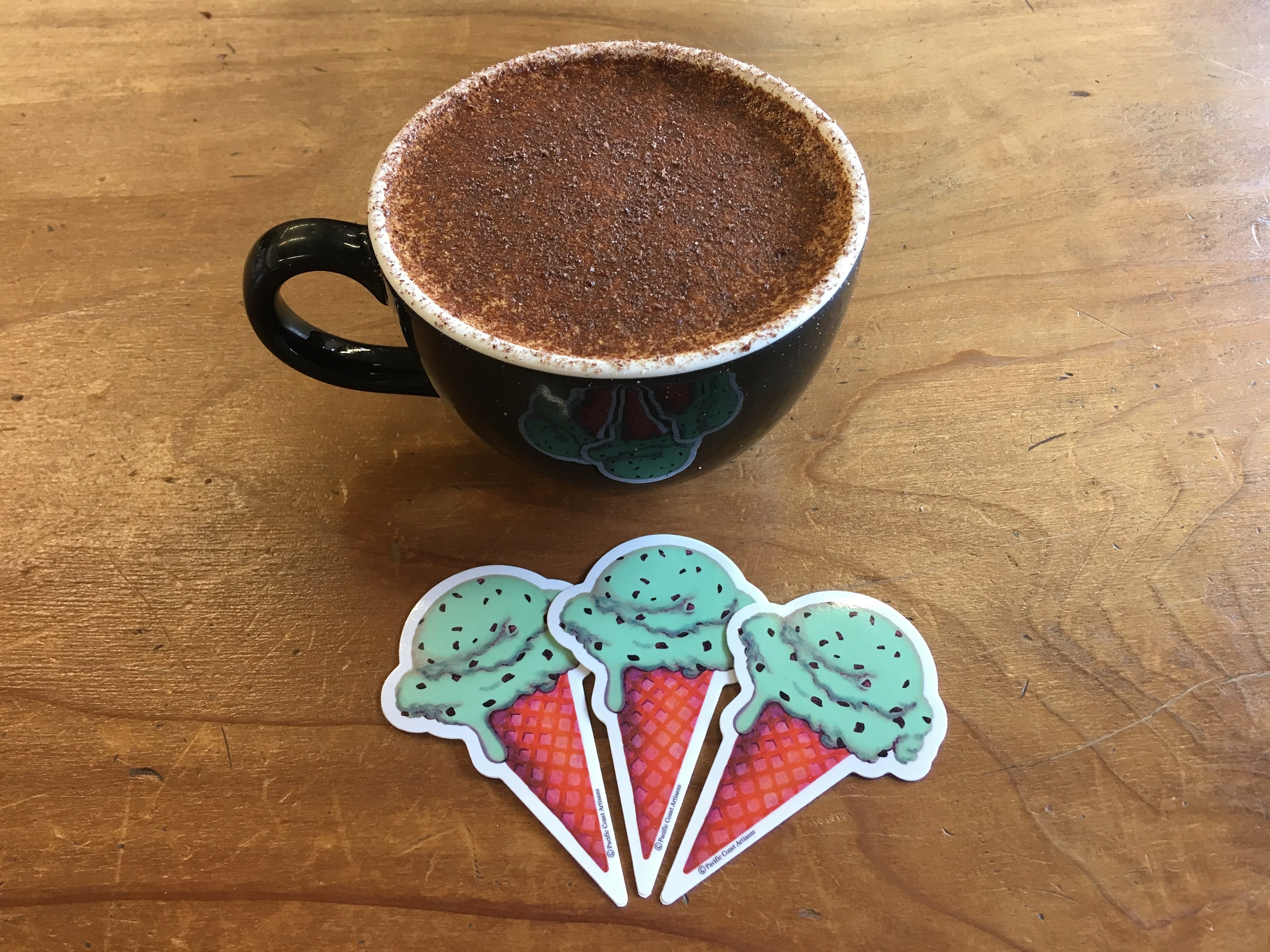 Ice Cream Cone Stickers 10-pack - Etsy