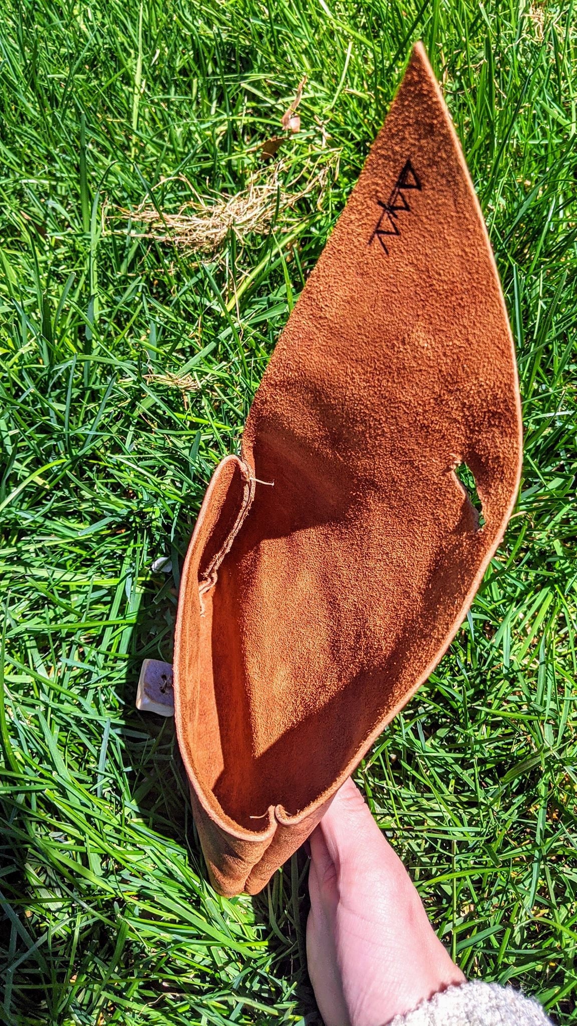 Dungeons & Dragons Spell Card Pouch Leather and Bone - Etsy