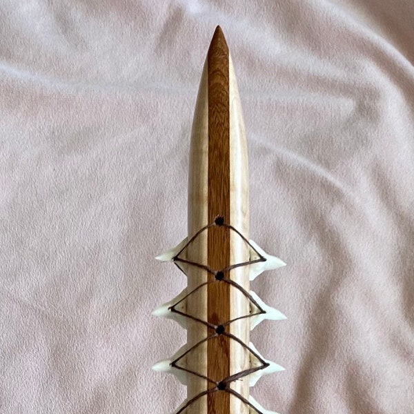 African Wood Spear - Etsy