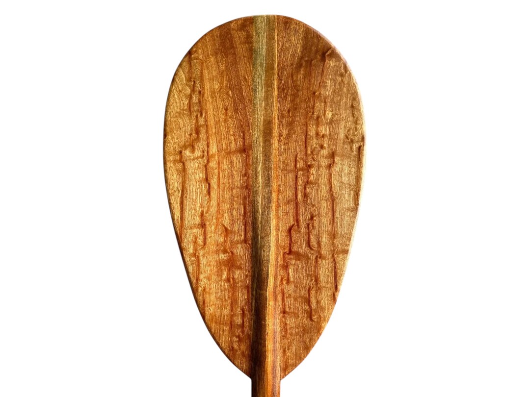 Curly Mahogany Paddle - Hawaiian Outrigger Canoe Paddling - Etsy