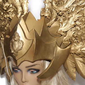 Headwings/ Head Wings/ Headdress/ Headpiece/ Armor Helmet / Feather ...