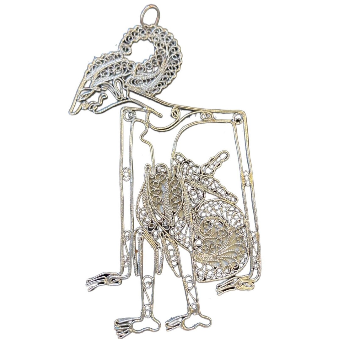 Wayang Kulit Shadow Puppet Pendant - Etsy