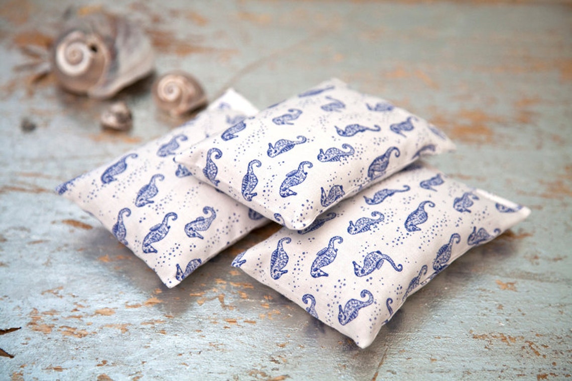 Lavender Sachet - Nautical Sachets - Seahorse Sachet - Lavender Bag ...