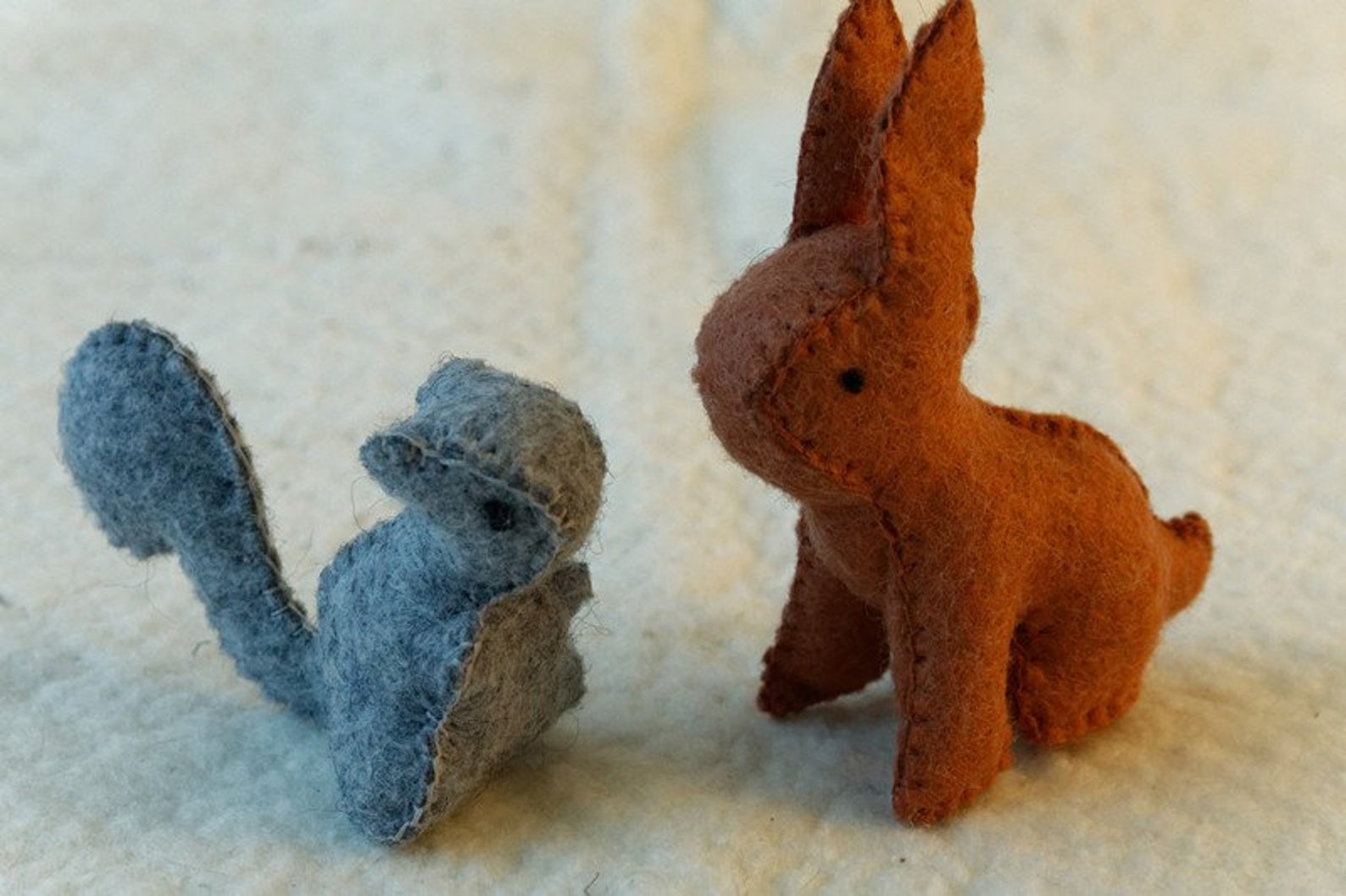 Felt Forest Friends Set, Patterns and Illustrated Instructions ...