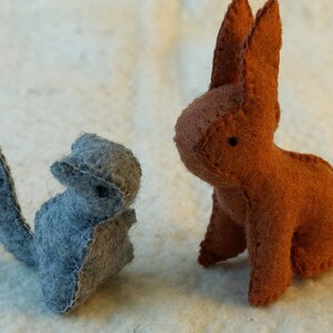 Felt Forest Friends Set, Patterns and Illustrated Instructions ...