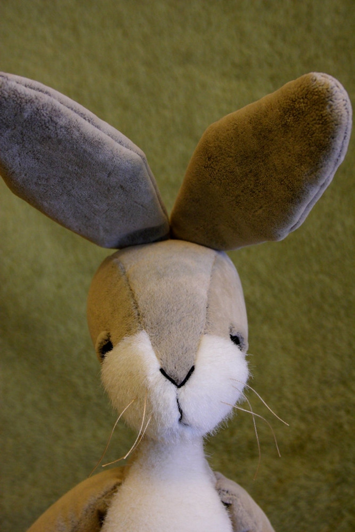 Bunny Rabbit Pattern and Illustrated Instructions for Colin a - Etsy