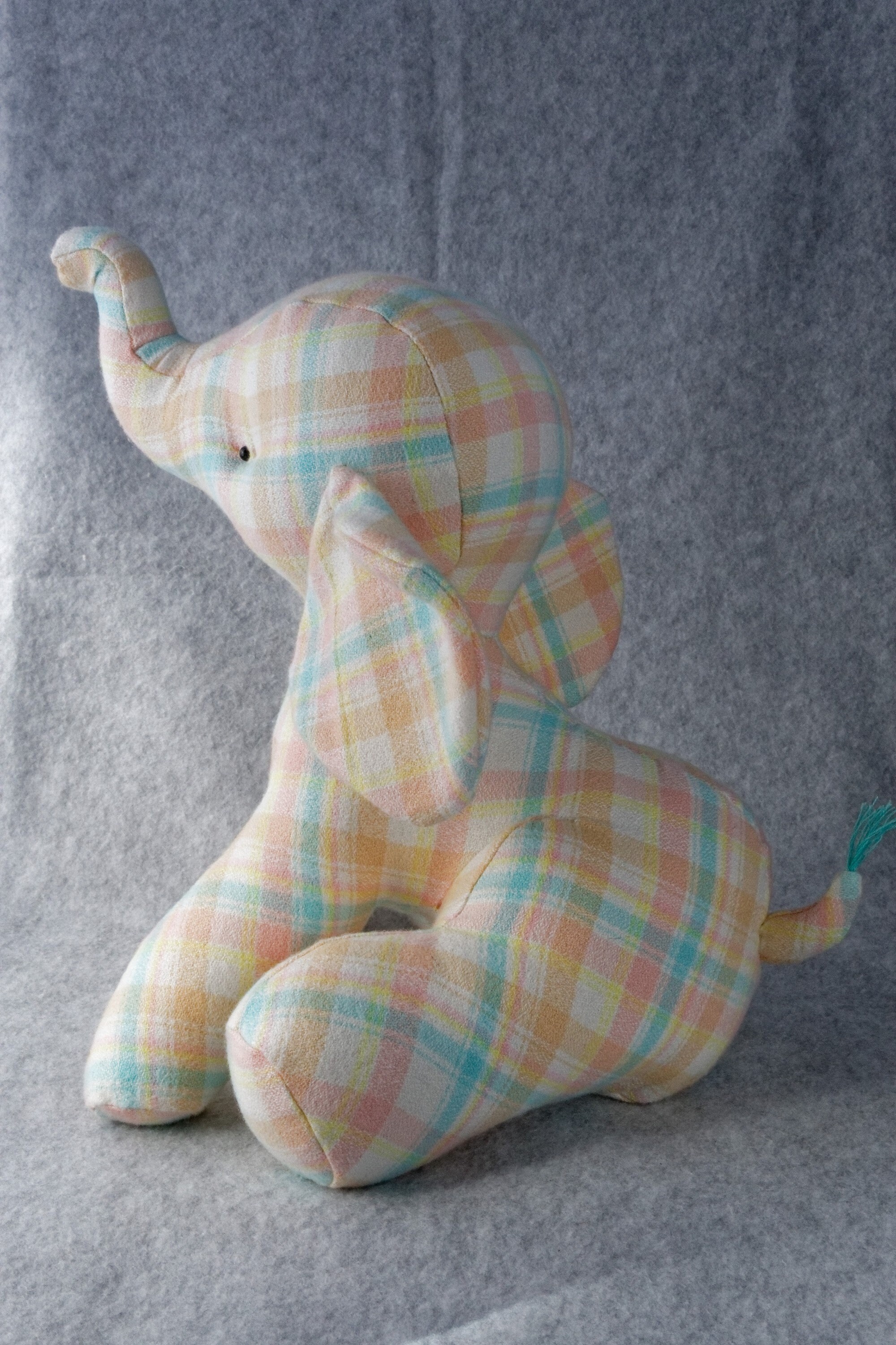 Elephant pattern and Illustrated Instructions for Ollie a | Etsy