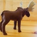 Felt Moose, Pattern and Illustrated Instructions, 7.5 Inches Tall ...