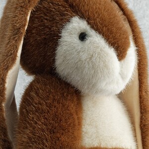 Bunny Rabbit Pattern and Illustrated Instructions for Huckleberry, a 15 ...