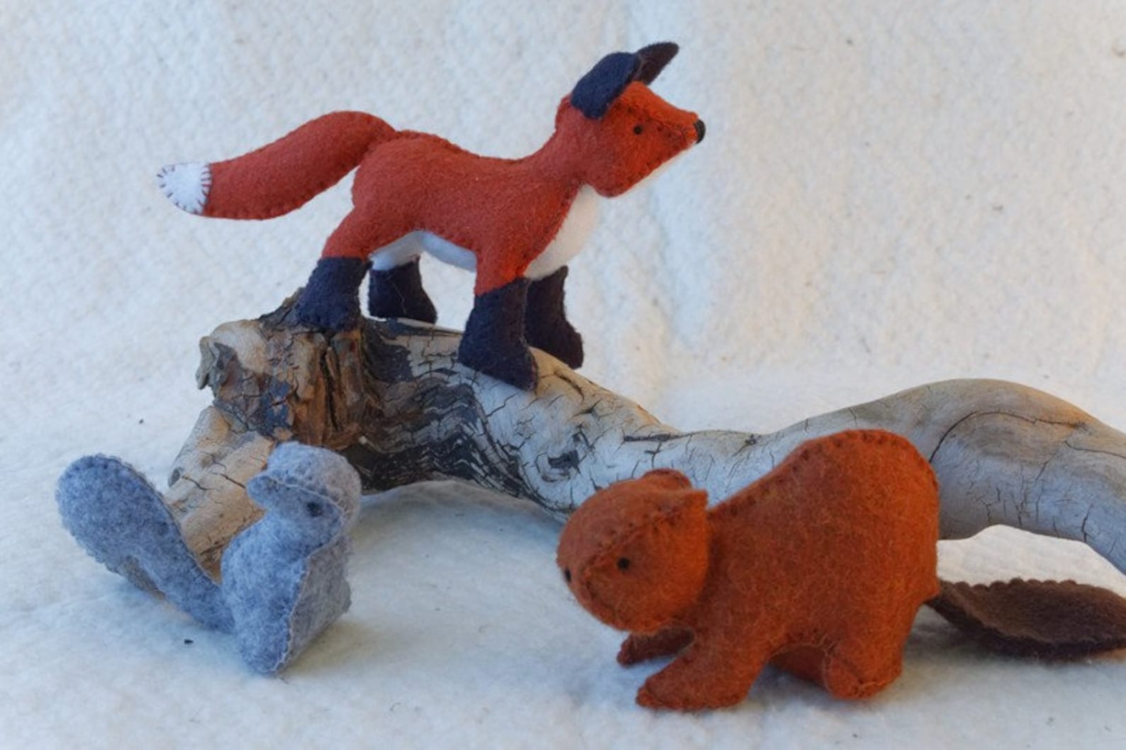 Felt Forest Friends Set, Patterns and Illustrated Instructions ...