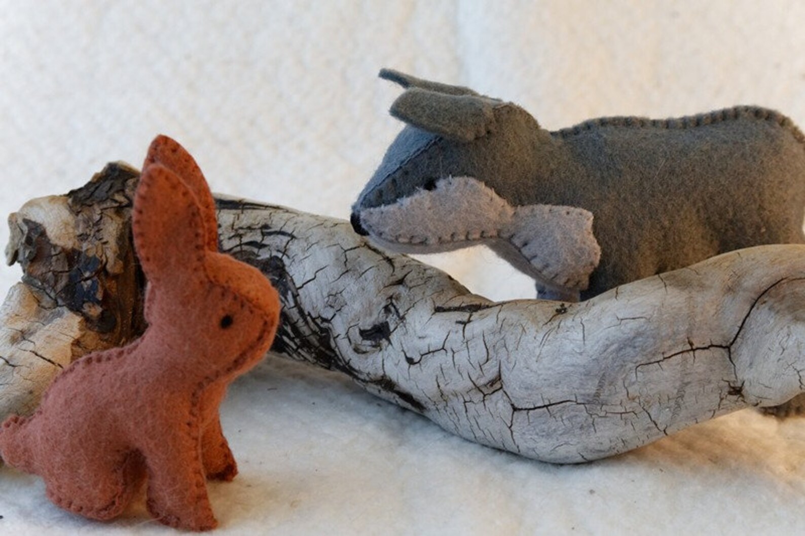 Felt Forest Friends Set, Patterns and Illustrated Instructions ...