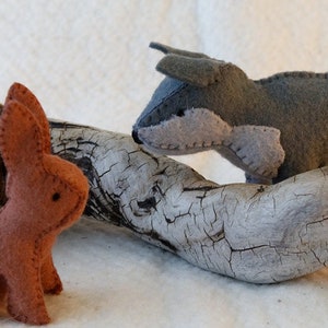 Felt Forest Friends Set, Patterns and Illustrated Instructions ...