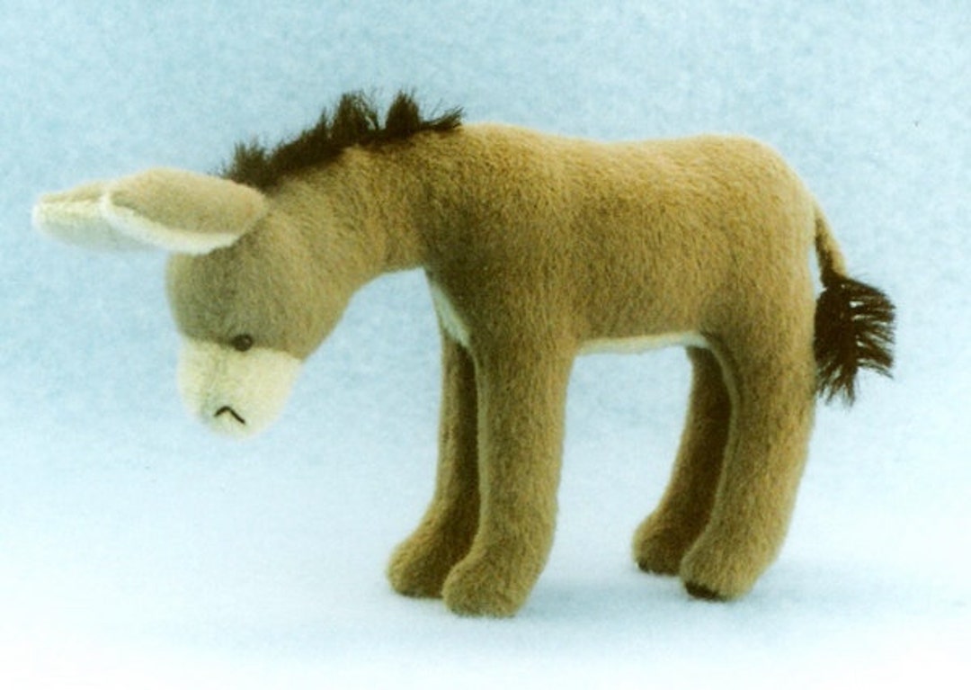 Donkey Pattern and Illustrated Instructions for Thistle, a 2.75 ...