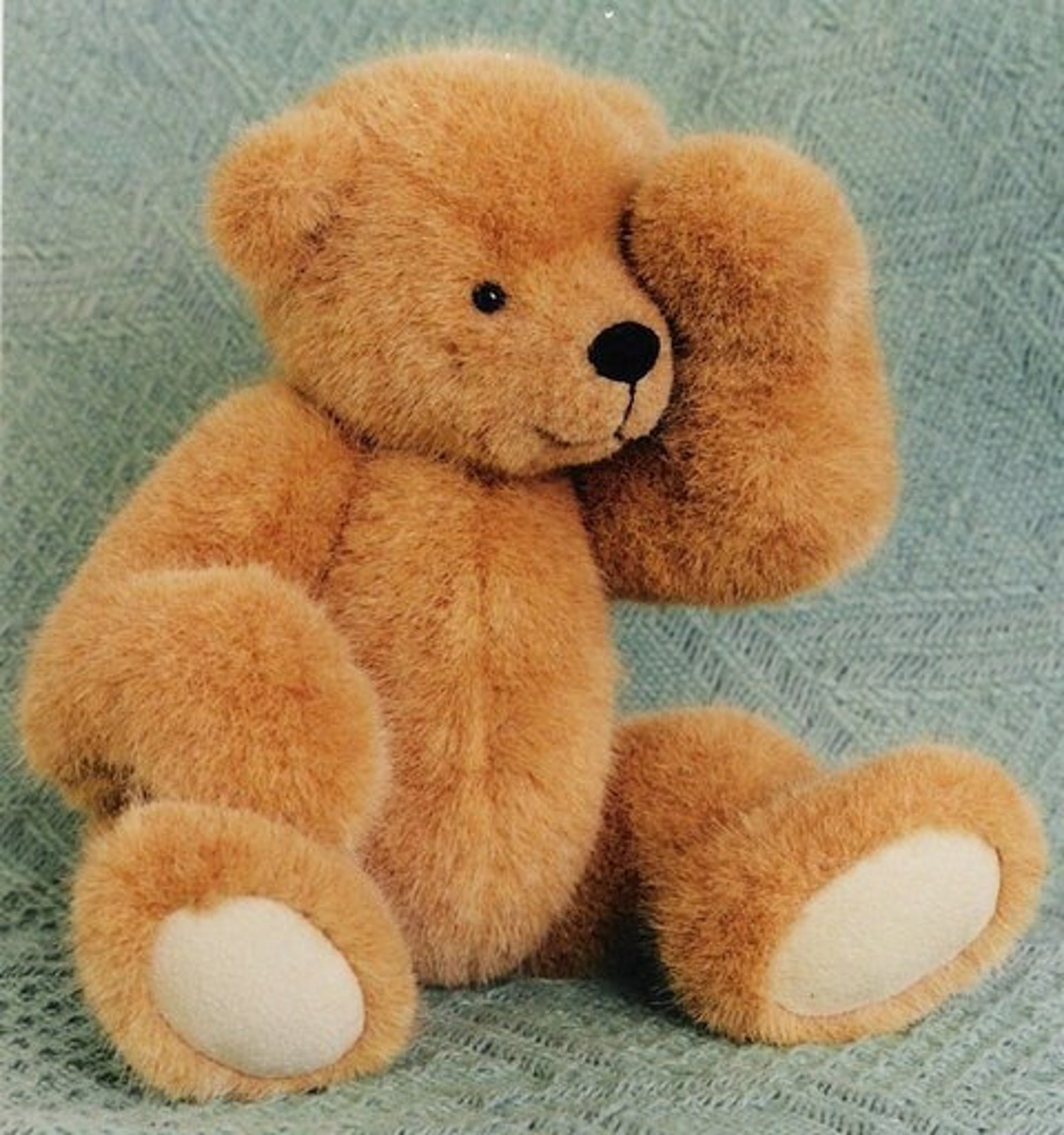 Teddy Bear Pattern and Illustrated Instructions for Benji, a 10 ...