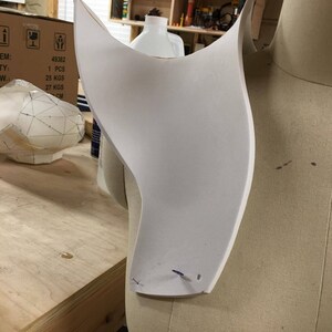 Curved Cosplay Armor Shoulder Cosplay Pattern - Etsy