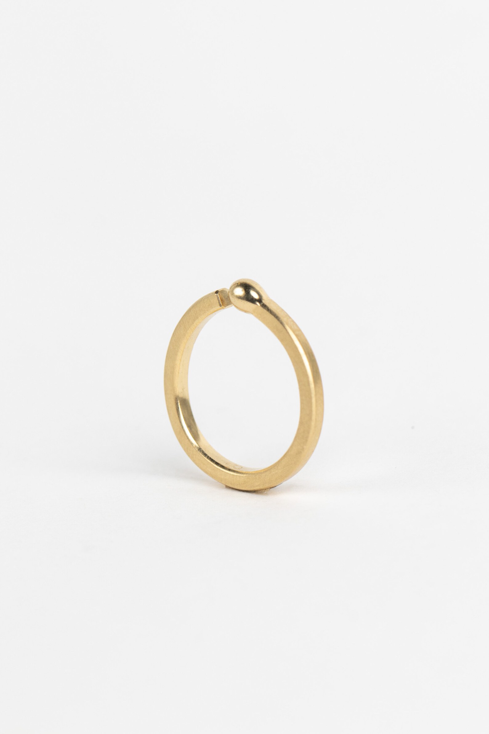 PERFECT MATCH 14K Solid Gold Matchstick Unlit Ring. Unique - Etsy