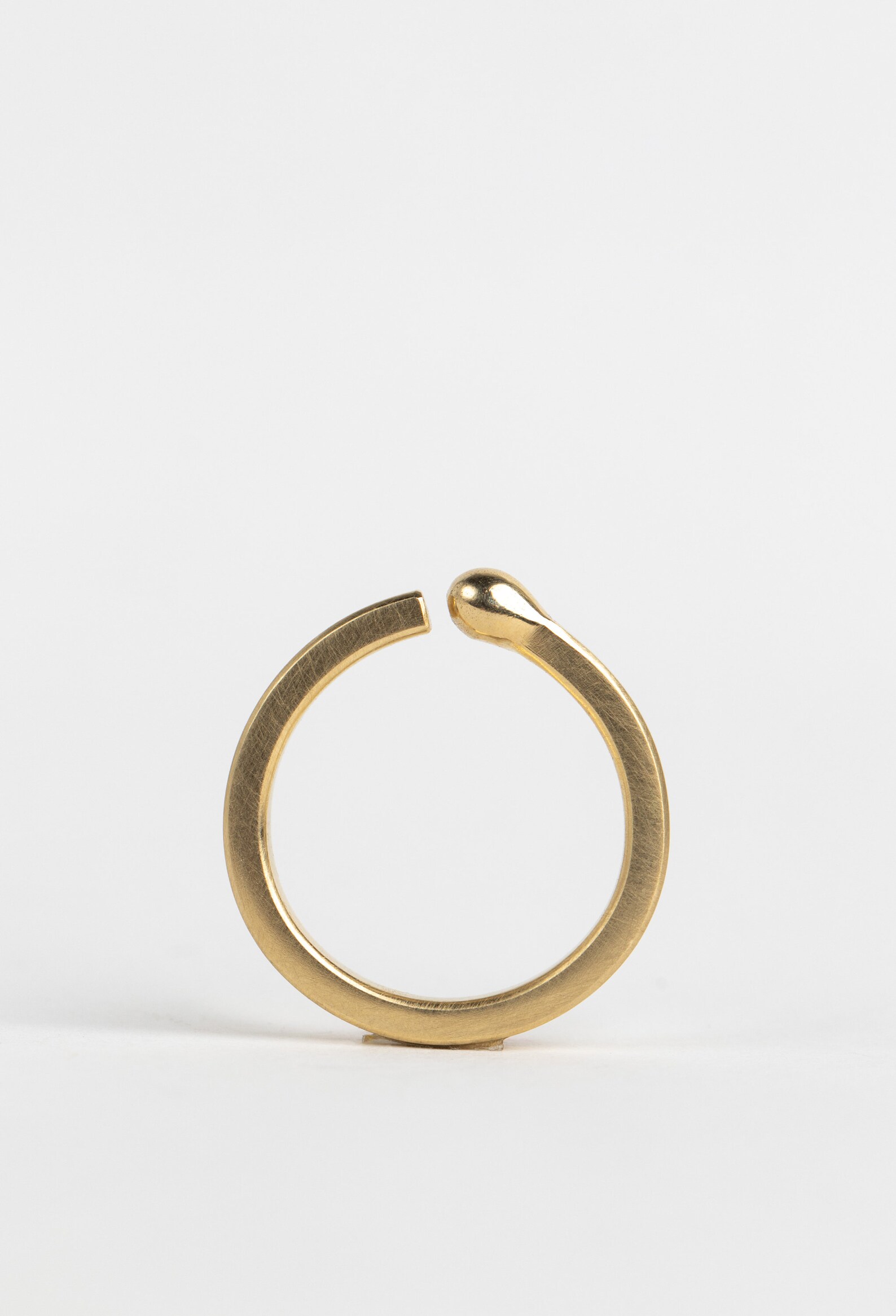 PERFECT MATCH 14K Solid Gold Matchstick Unlit Ring. Unique - Etsy