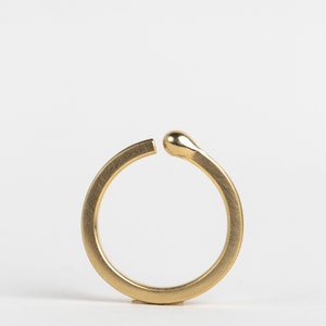 PERFECT MATCH 14K Solid Gold Matchstick Unlit Ring. Unique Unisex ...