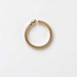 PERFECT MATCH 14K Solid Gold Matchstick Unlit Ring. Unique Unisex ...