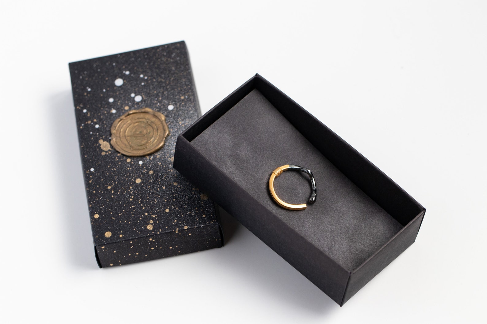 Golden Matchstick Burned Ring PERFECT MATCH. Do Not Burn. - Etsy