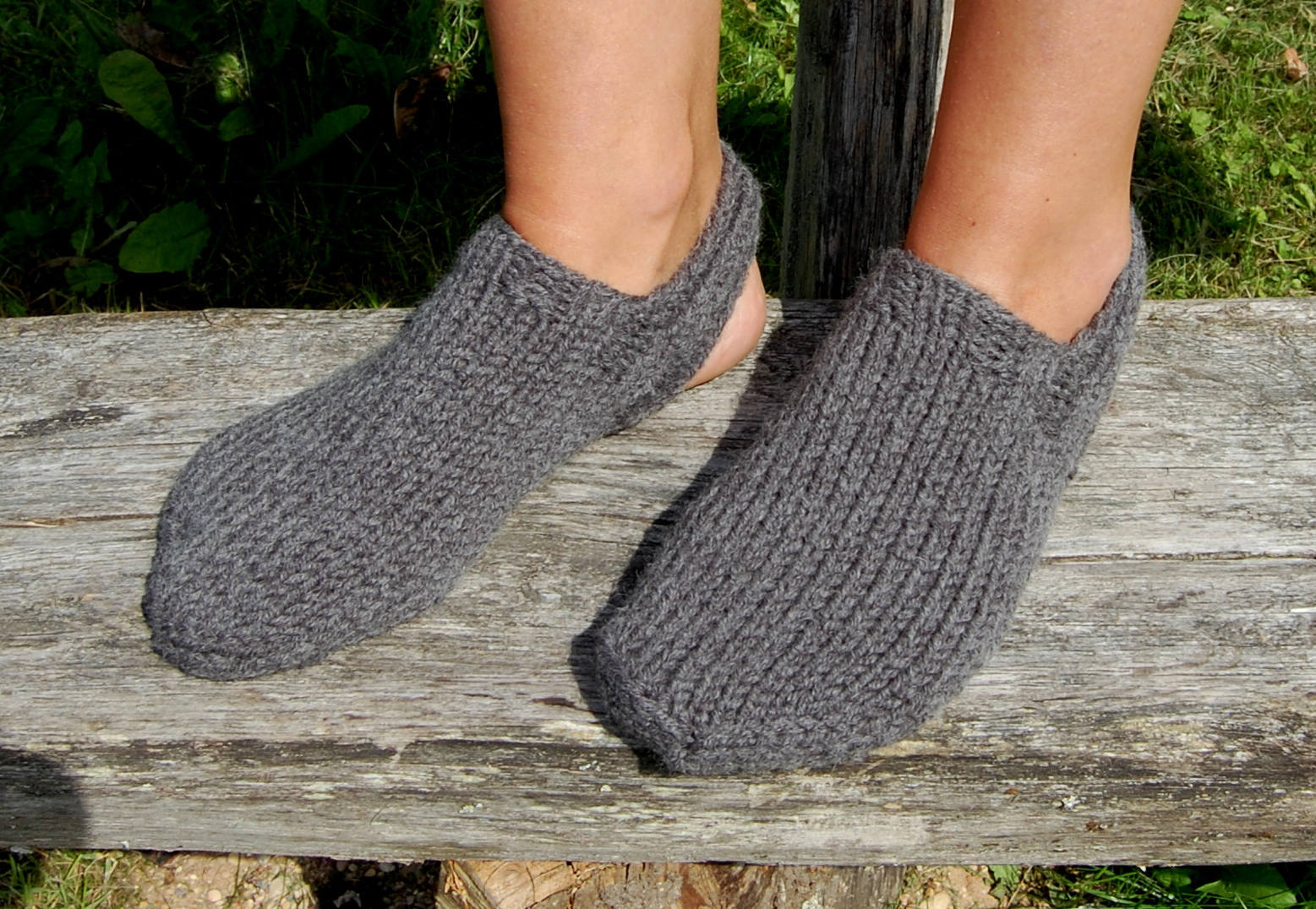 Knit Toe Warmer Knitted Indoor Clogs Foot Warmers | Etsy