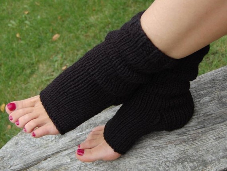 Flip Flop Toeless Heel Socks Hand Knit Socks for Pedicure - Etsy