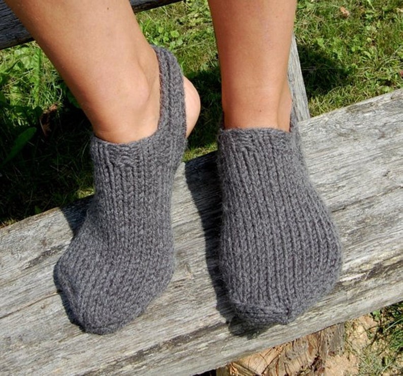 Knit Toe Warmer Knitted Indoor Clogs Foot Warmers | Etsy