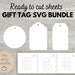 Gift Tag Template Digital Tag Svg Gift Tag Shape Cut File Gift Tag ...