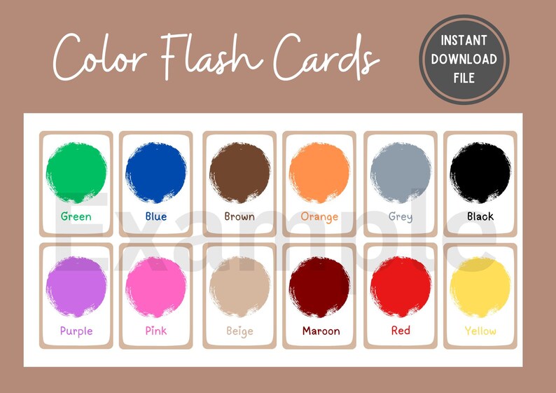 Montessori Materials, Montessori Printable Flashcards Printable ...