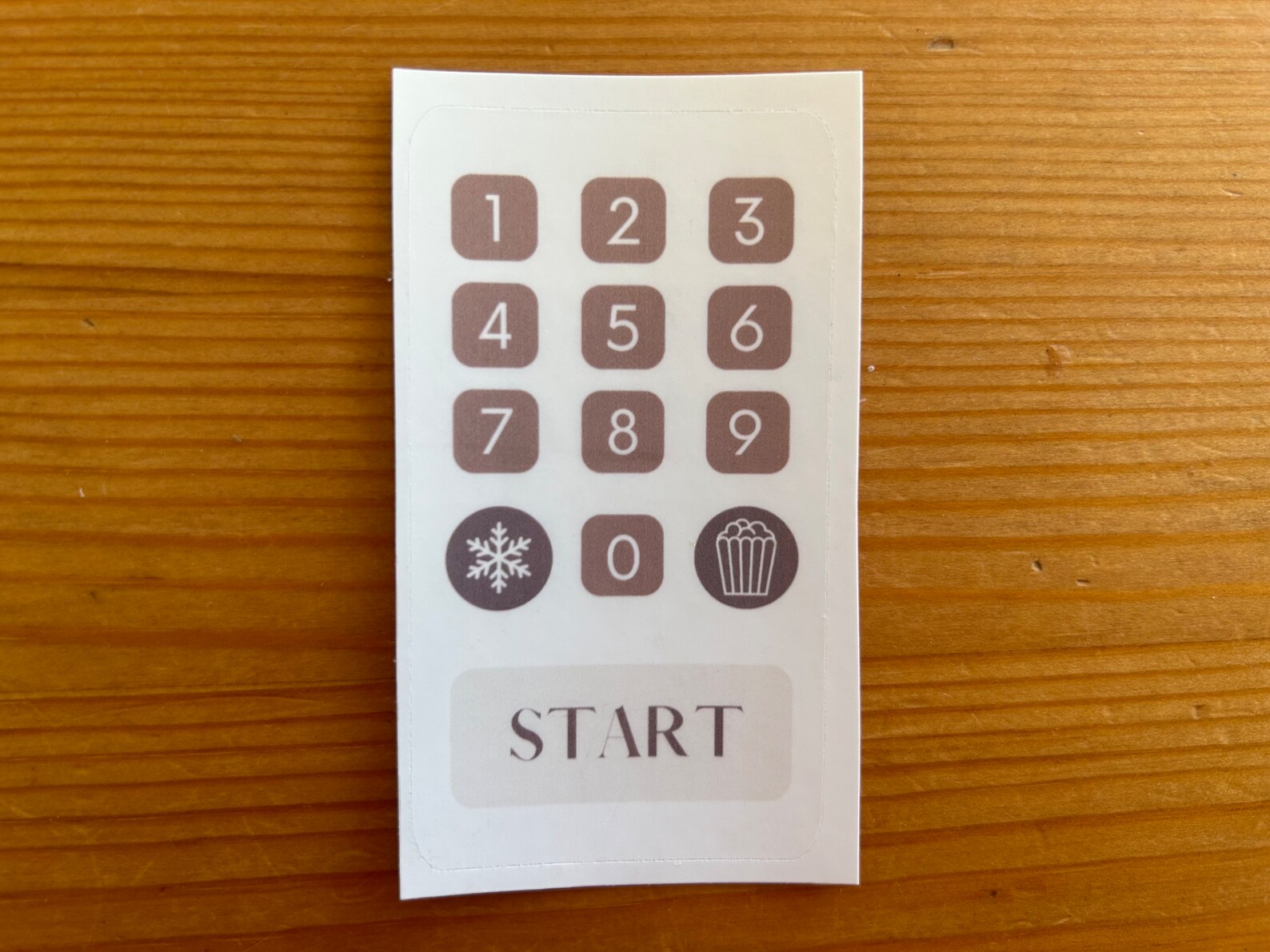 Microwave Decal for Play Kitchen Microwave Sticker Play - Etsy Australia