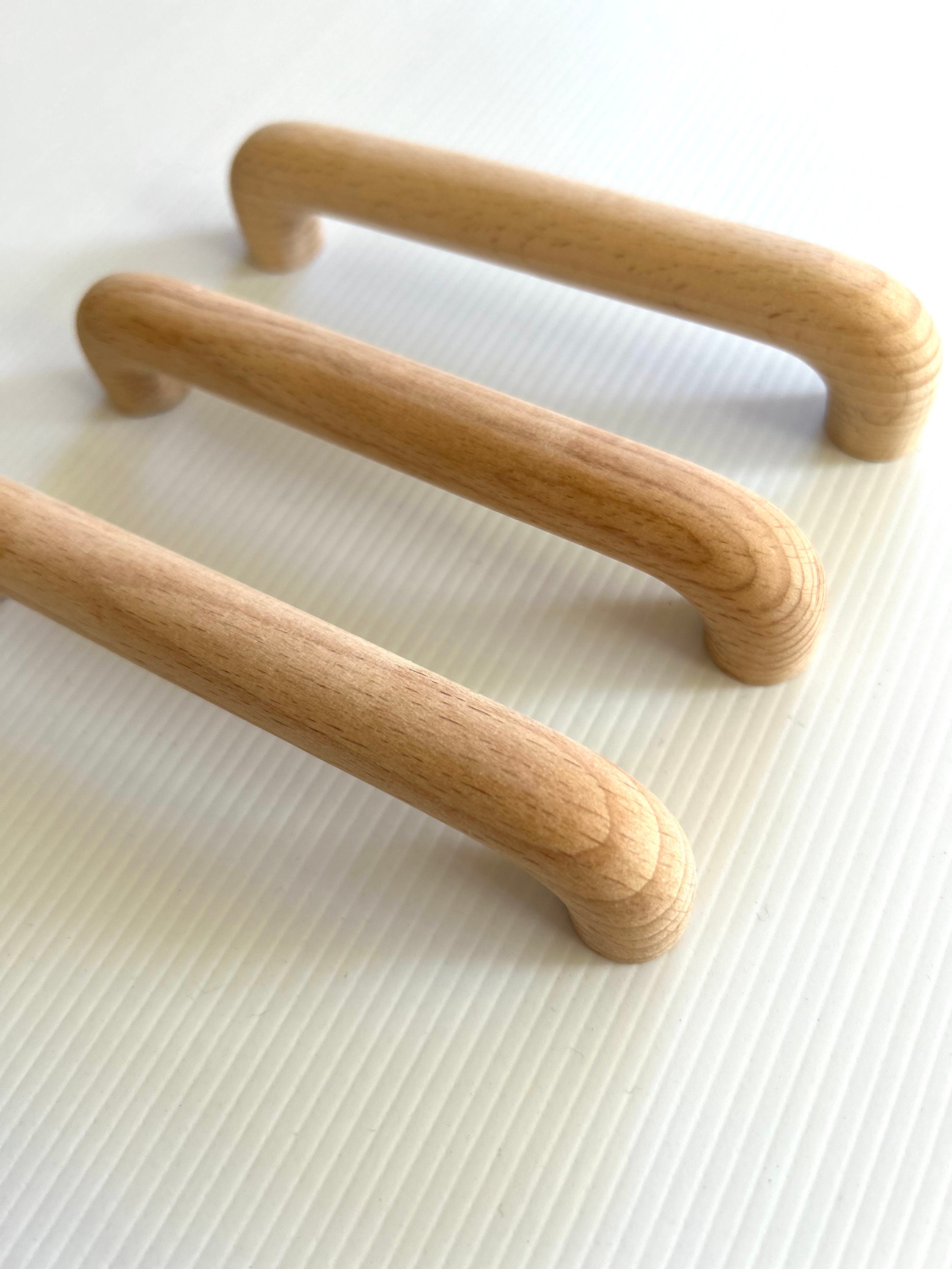 Play Kitchen Handle Wood 128mm Wooden Handle 5 Inch Handle Wood for ...
