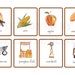 Autumn Flashcards, Fall Flashcards Printable Flashcards Printable ...
