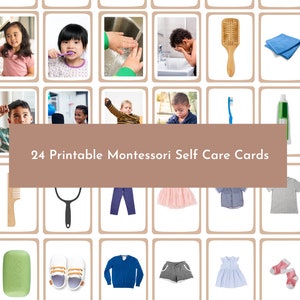 Printable Montessori Flashcards Printable Routine Cards Montessori ...