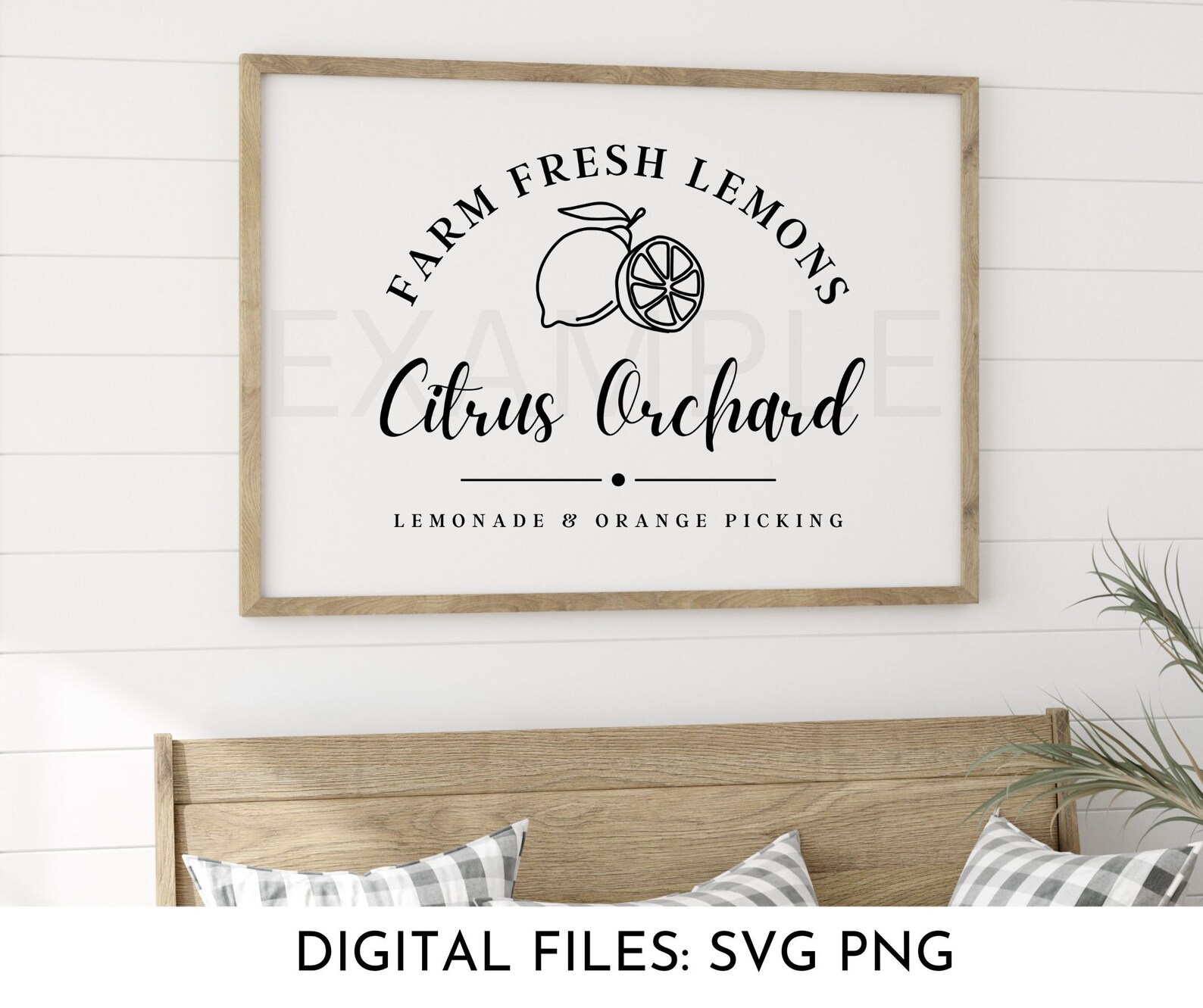 Lemon Sign SVG Citrus Sign Lemon SVG for Wooden Sign Summer Sign Svg ...