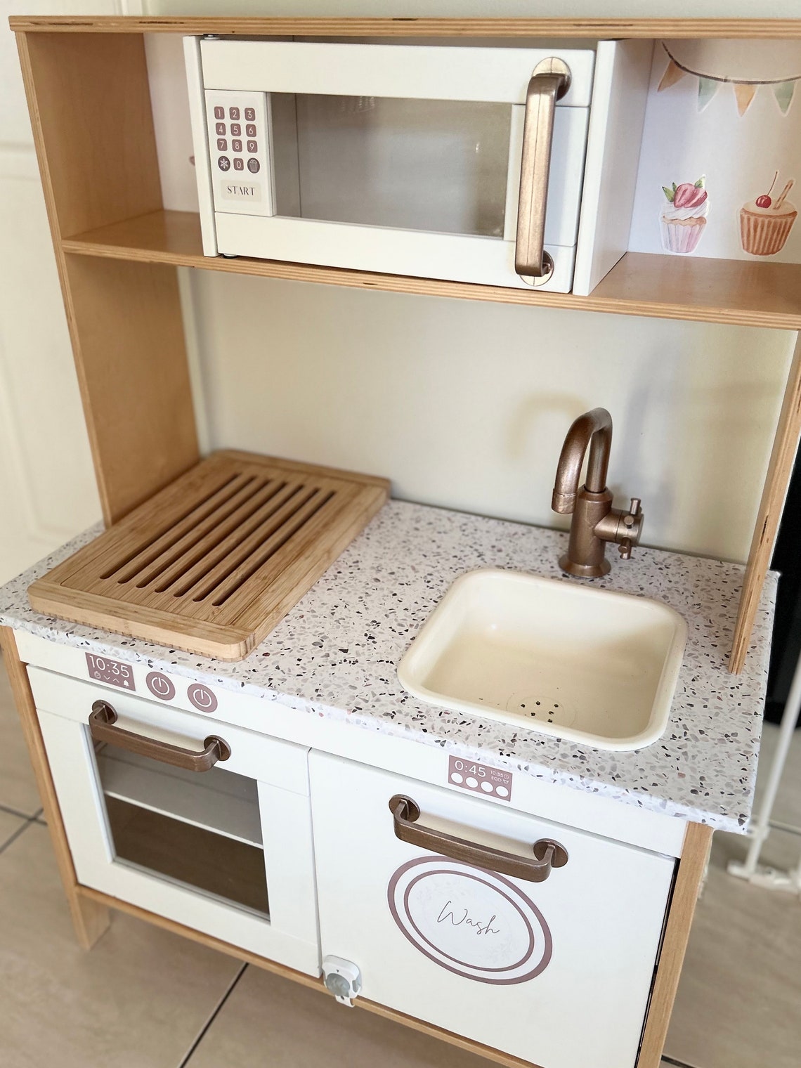 Decal for IKEA Duktig, Play Kitchen Sticker Play Kitchen Stove Sticker ...
