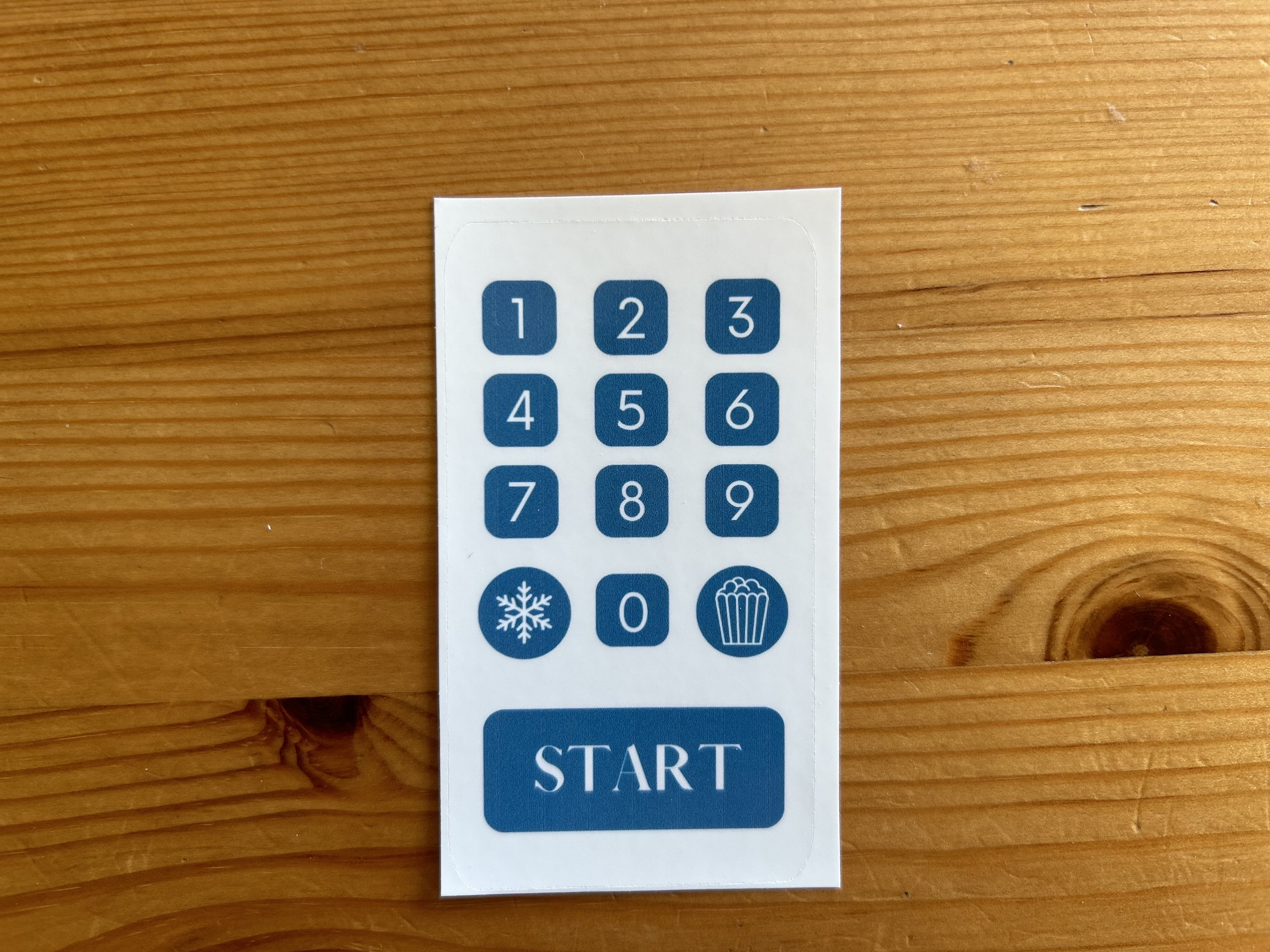 Microwave Decal for Play Kitchen, Microwave Sticker Play Kitchen Decal ...