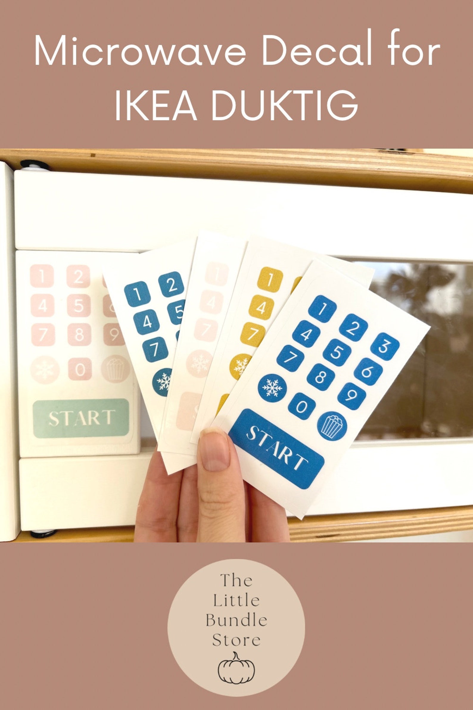 Microwave Decal for Play Kitchen Microwave Sticker Play - Etsy Australia