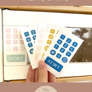 Microwave Decal for Play Kitchen Microwave Sticker Play - Etsy Australia